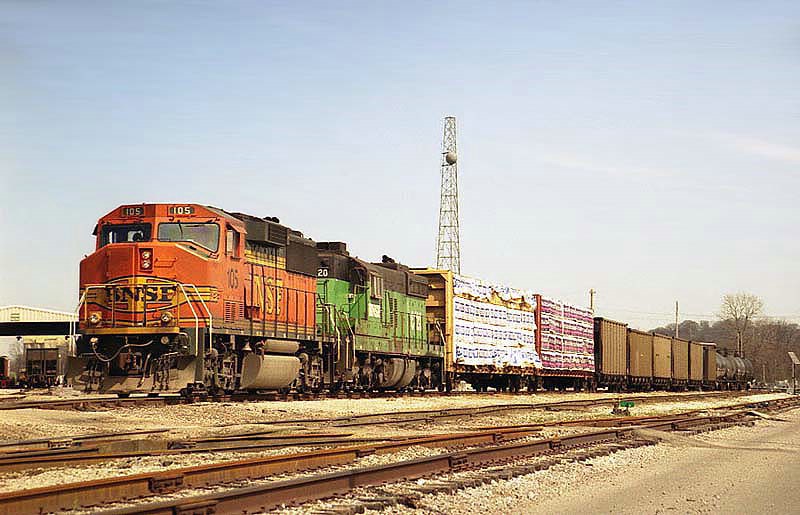 BNSF'S East Thomas Yard
